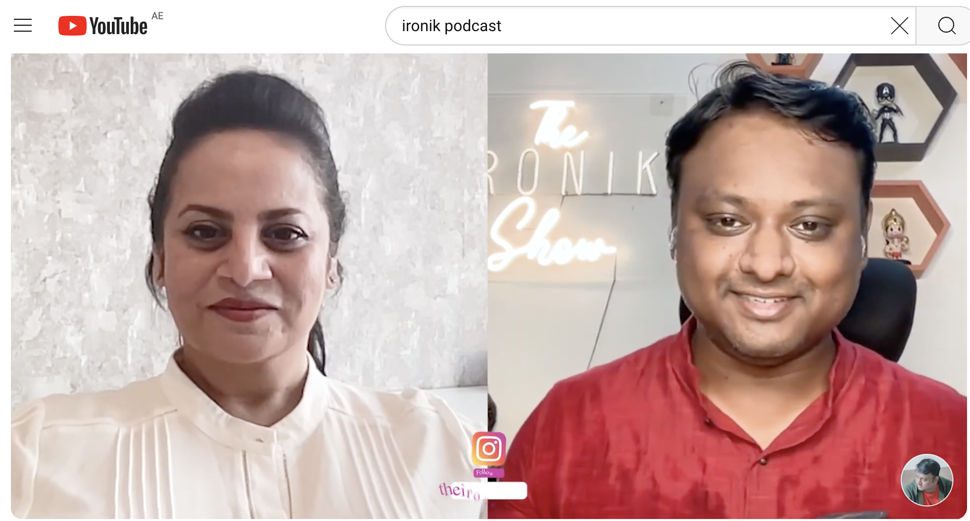 In conversation with Ronik on The Ironik Show - Blog